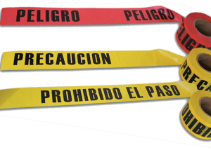 Cinta delimitar area - Segurifacil